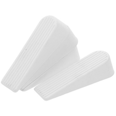 4pcs Floor Door Stops Rubber Stopper Wedge Stoppers For Bottom Of Door ...