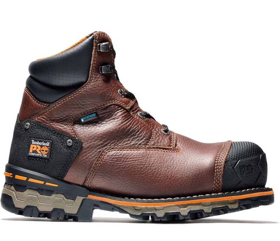 Timberland PRO Men's 6 Inch Boondock Comp Toe WP Ins Industrial Work ...
