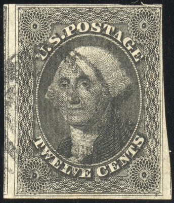 US Stamps # 17 Used 4 Ample To Huge Margins Neat Cancel Scott Value ...