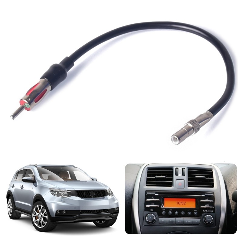 To DIN Connector Wire Car Radio Adapter Audios Converter Cable | eBay