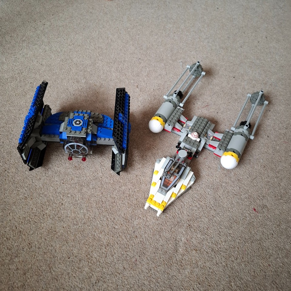 LEGO Star Wars 7150: TIE Fighter & Y-Wing, Boxed and Complete (Used ...