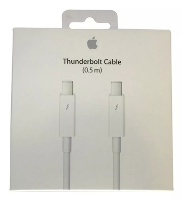 Boxed Apple A1410 Thunderbolt 2 to Thunderbolt 2 Cable - 0.5 m (MD862LL ...