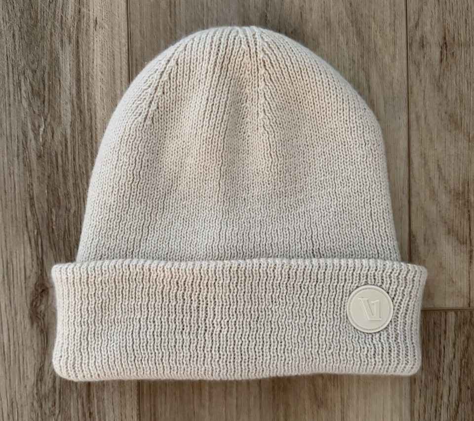 Vuori Unisex Cardiff Beanie Hat, Wool Blend, Bone Color, EUC! | eBay