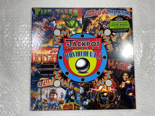 VINYLE JACKPOT PLAYS PINBALL VOL. 2 (1 LP LIME GREEN) FROM OST PINBALL ...