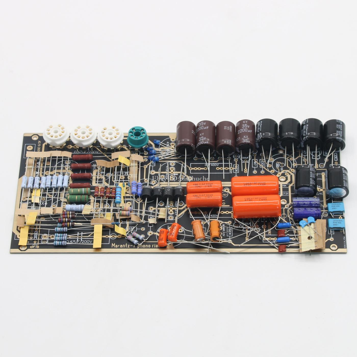 HiFi Diy M7 ECC83 +6X4 Tube Phono Board Riaa LP Phono Amp Kit Base On ...