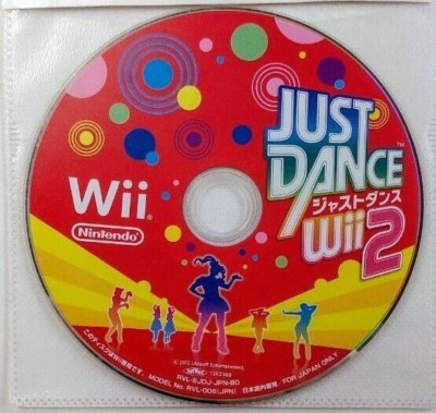 Just Dance Wii 2 Nintendo Wii Japanese Ver. NTSC-J Disc only | eBay
