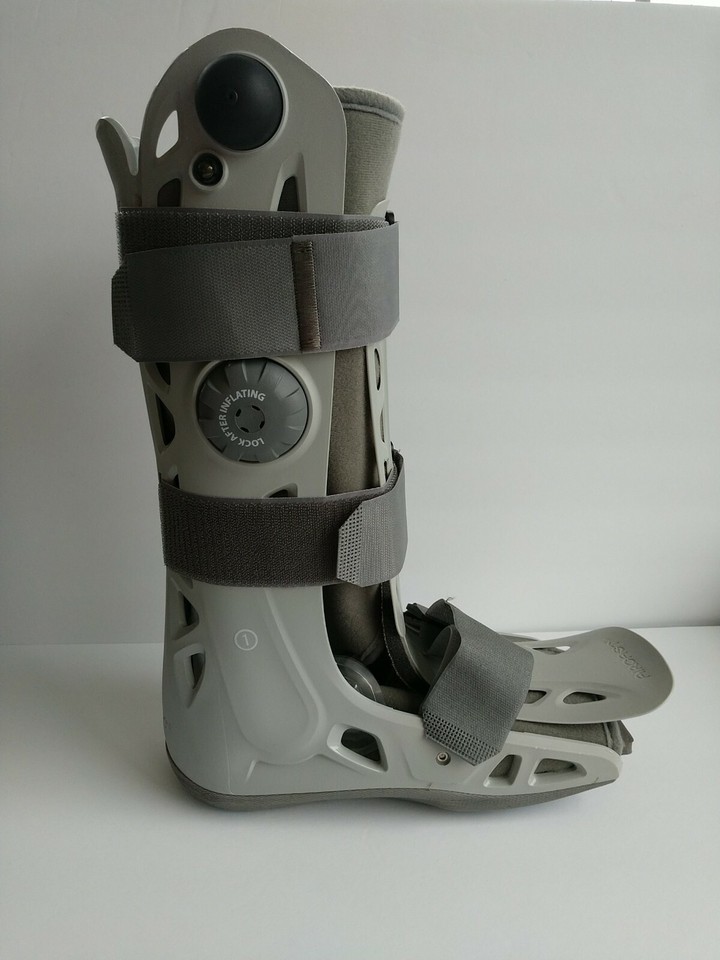 Aircast AirSelect Elite Pneumatic Walking Boot medium tested used D3 | eBay