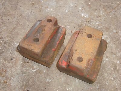 Farmall M Tractor Engine Mounting Blocks Motor Support | eBay