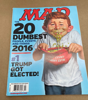 MAD Magazine: The 20 Dumbest People Events and Things 2016 (NEW) | eBay