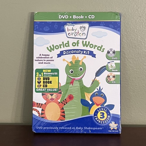 Baby Einstein: World of Words Discovery Kit by Bill Weisbach DVD, Book ...