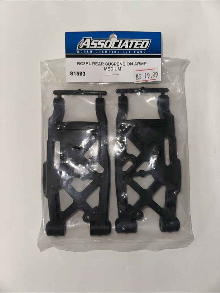 Team Associated RC8B4/RC8B4e Rear Suspension Arms (Medium) [ASC81593 ...