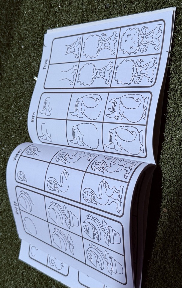 How to Draw 101 Monsters Step-by-Step Art Book VG Unused Drawing Guide ...