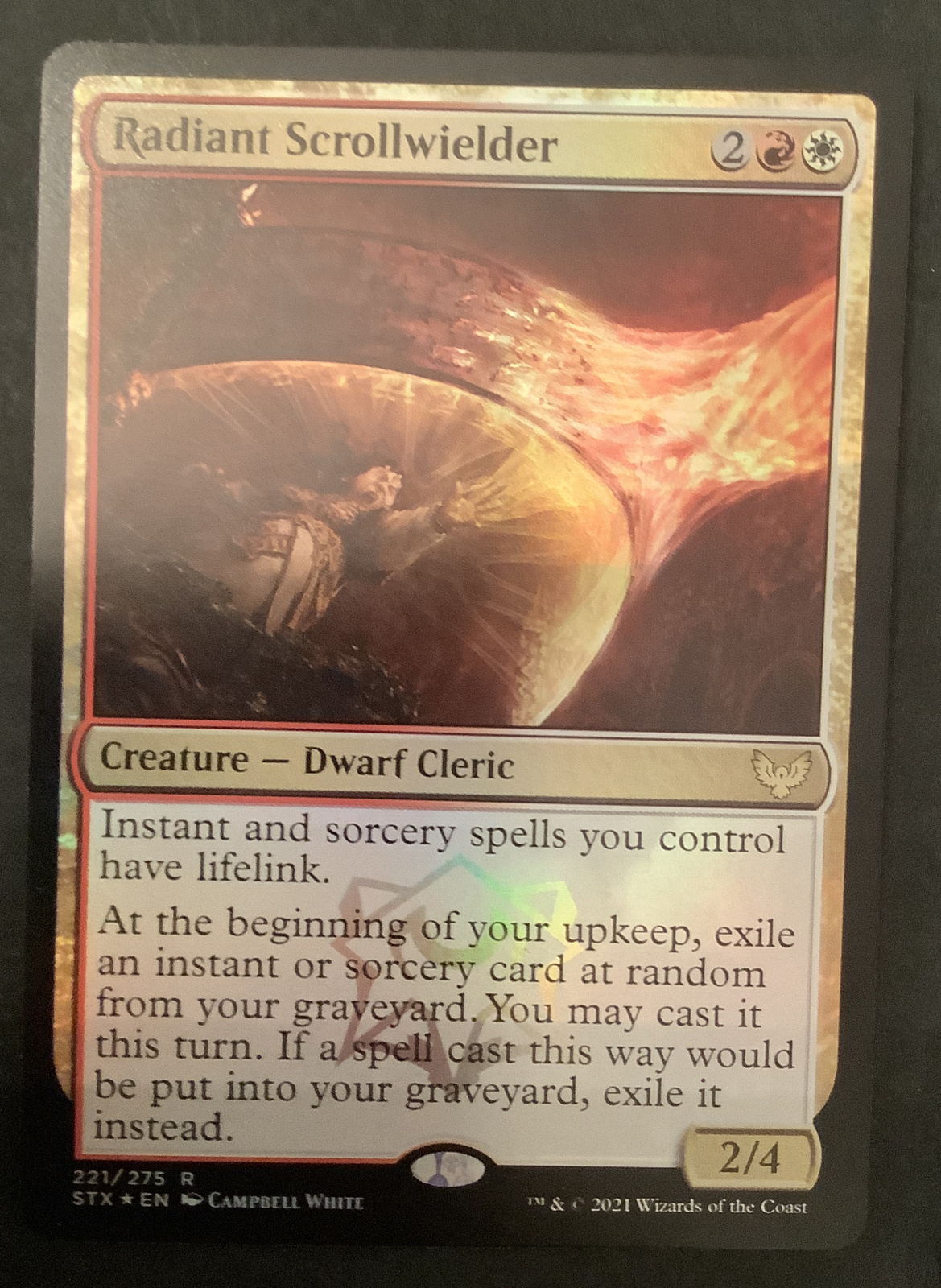 MTG Radiant Scrollwielder Strixhaven: School of Mages 221/275 Regular ...
