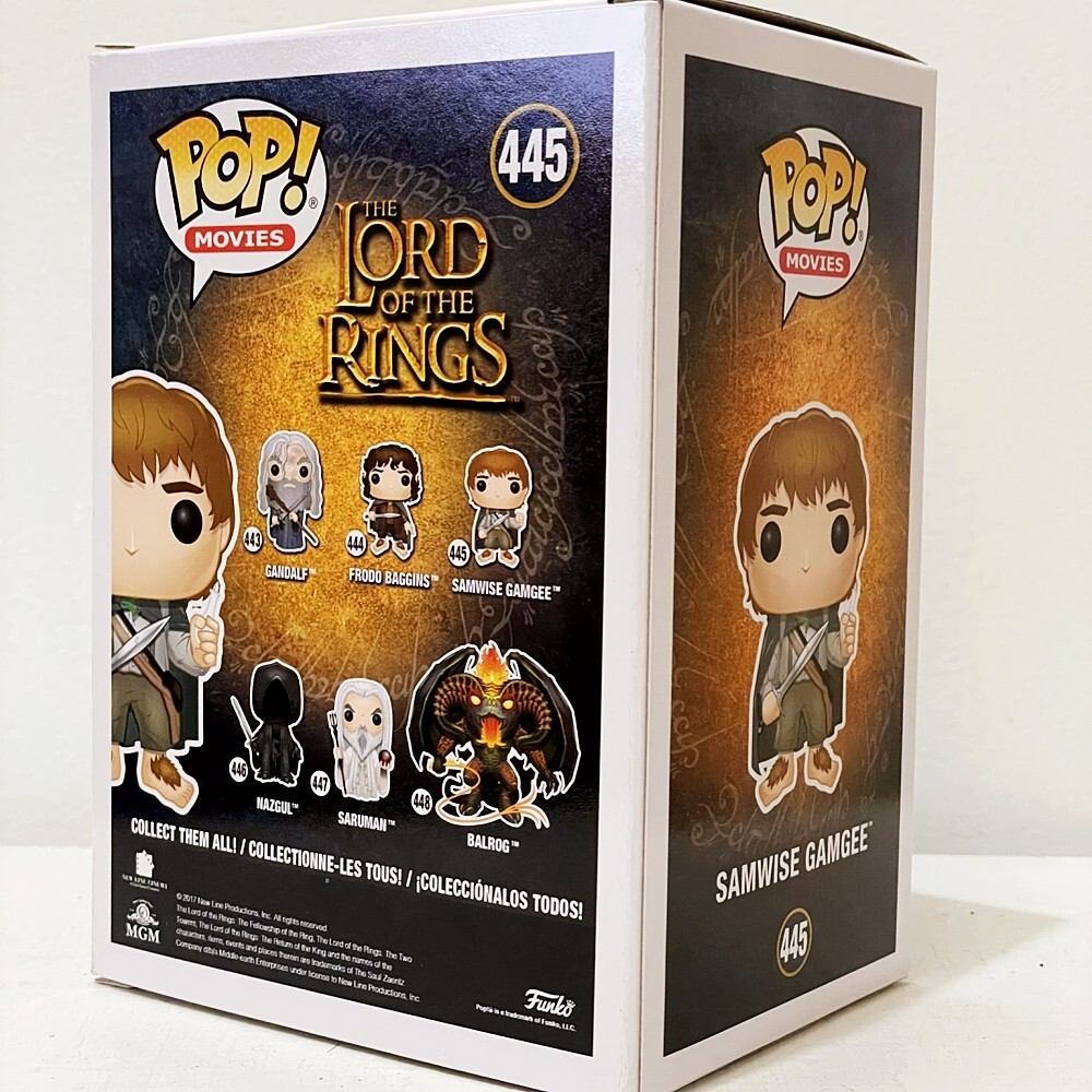 Funko POP! The Lord of The Rings Samwise Gamgee Vinyl Figure with ...