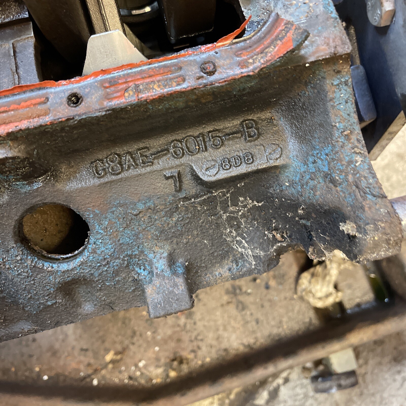 OEM 1968 302 Ford Engine Short Block Mustang F150 Pickup Maverick ...