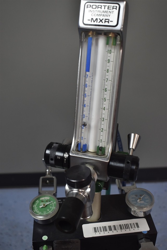 Porter MXR-3000 Dental Flowmeter Conscious Sedation System FOR PARTS | eBay