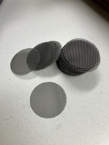 50 Stainless Steel Wire Mesh Circles 2 3/4” Debris Filter Tweeter Cover ...