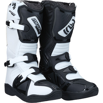 Moose Racing Kids Pee Wee M1.3 Offroad Boots White/Black | eBay