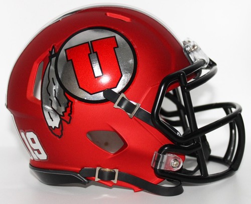 2019 Utah Utes Custom Mini Helmet vs Texas - Alamo Bowl | eBay
