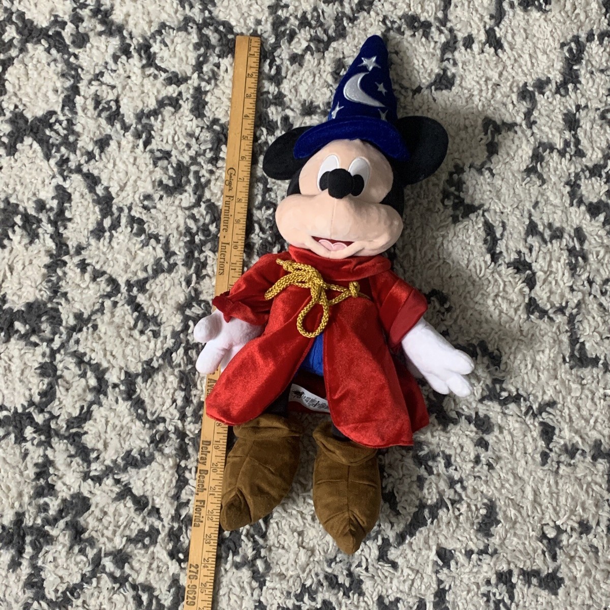 Fantasia Mickey Mouse Costume Disney Store Authentic Fantasia Sorcerer