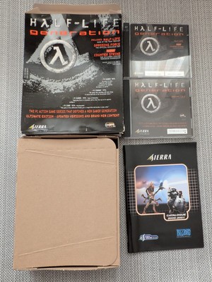 Half-Life Generation Big Box PC Game Half Life Opposing Forces Counter ...
