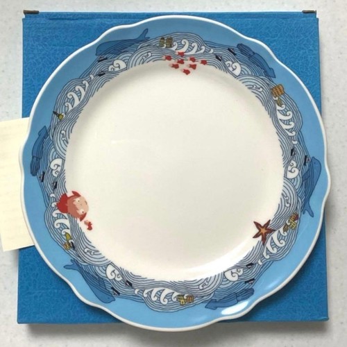 Studio Ghibli / Ponyo x Noritake 21cm Plate Porcelain Japan Limited New ...