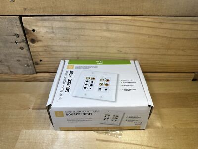 Legrand/ ON-Q Lyriq Source Inputs Studio Triple Source White AU1011-WH ...