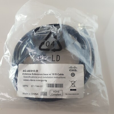 CISCO 4G-AE010-R Antenna Extension Base & CISCO 4G-LTE-ANTM-D ANTENNA ...