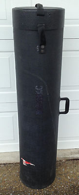 52x12 TUBE BLACK HARD SHELL CARGO SHIP TUBE CARRY RIFLES FISHING TOOLS ...