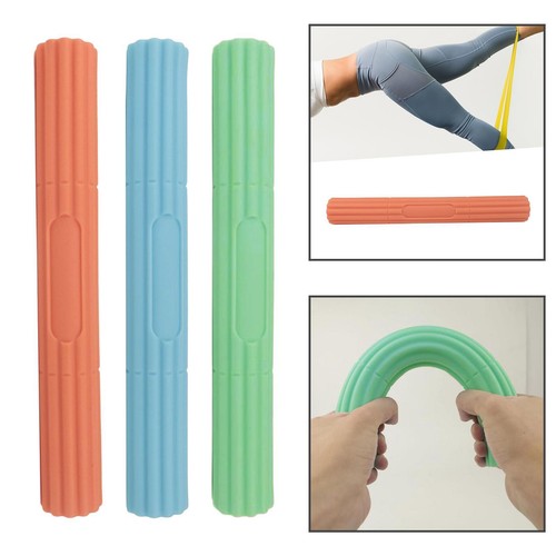 Twist Exercise Bar Wrist Strength Resistance Bar Hand Grip Silicone Bar ...