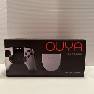 OUYA Game Console (Silver 8GB) Android Model Ouya1 Factory Sealed ...