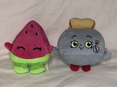 SHOPKINS 2016 Watermelon 6" Stuffed Animal Plush & Toaster bread | eBay