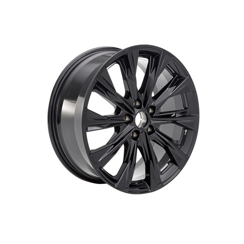 Single OEM 19x8 5-Split-Spoke Wheel in Gloss Black '20-'24 Cadillac CT4 ...