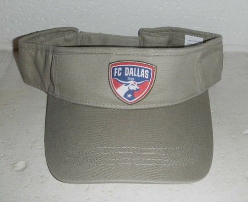 NWOT FC Dallas MLS Soccer Verizon Wireless Logo Sun Visor Hat Cap | eBay