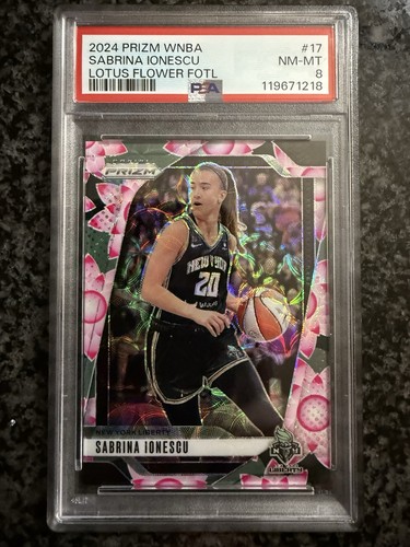 2024 Panini Prizm WNBA - Sabrina Ionescu #17 Lotus Flower Prizm /3 for ...