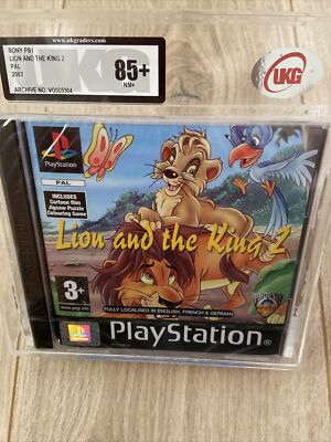 The Lion And The King 2 Ps1 Graded 85 Plus Walt Disney Masterpiece ...