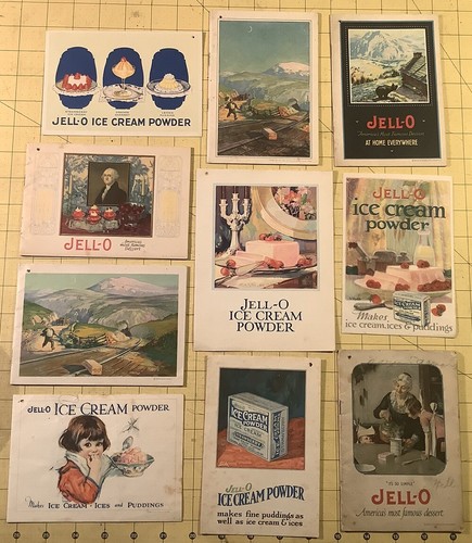 Stack Of 10 Early 1900s Jello Brochures / Pamphlets INV-P1078 | eBay