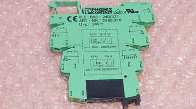 PHOENIX CONTACT Plc-Bsc- 24DC/21 - 2966016 Relais OPT-24DC/48DC/100 ...