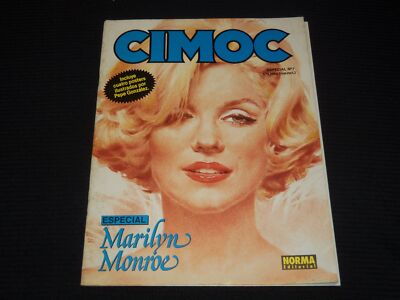 1987 NO. 7 CIMOC MAGAZINE - MARILYN MONROE - 4 POSTERS BY GONZALEZ - E ...
