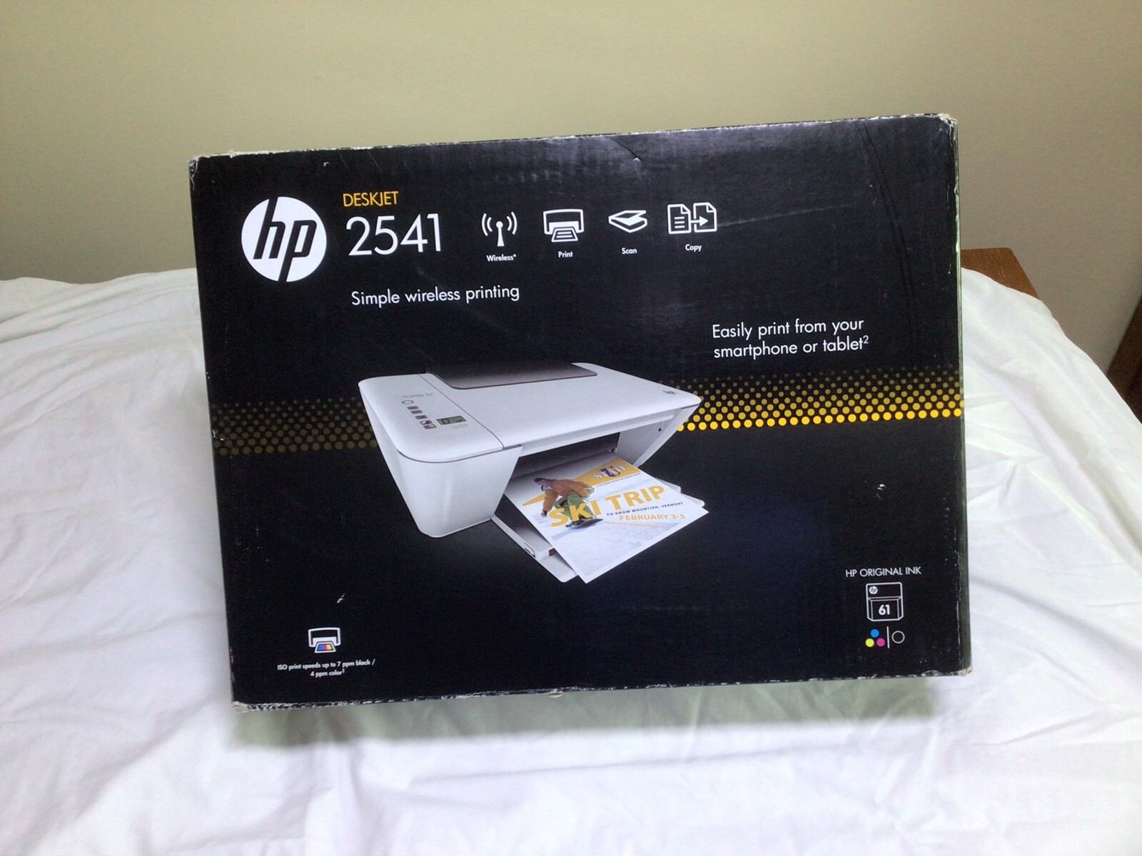 HP Deskjet 2540 All-In-One Inkjet Printer for sale online | eBay