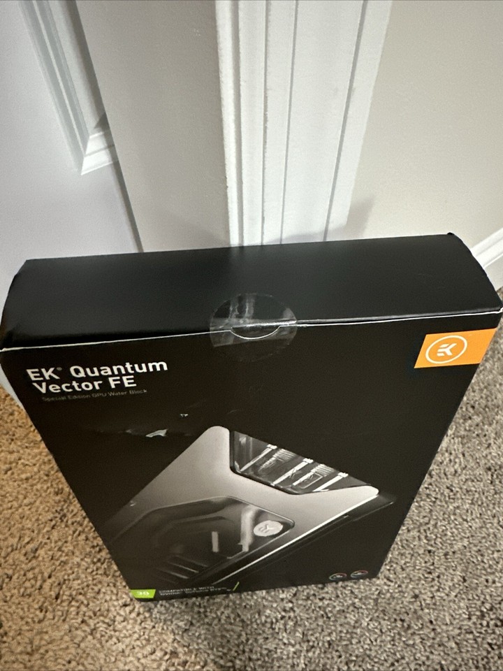 New EK-Quantum Vector FE RTX 3090 D-RGB Active Backplate - Black SE | eBay