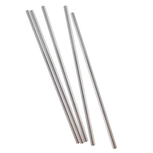 5pcs 8mm x 300mm Stainless Steel Rods Metal Solid Round Shaft Rods ...