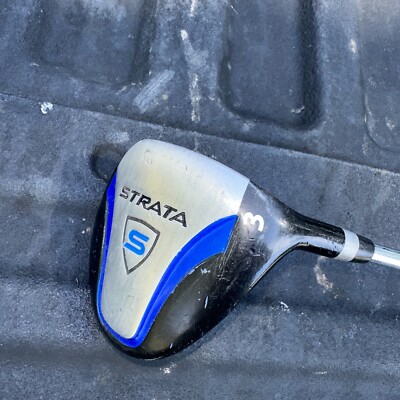 Strata 3 Wood RH Graphite Shaft Golf Club S10 15° Loft Used *LRB | eBay
