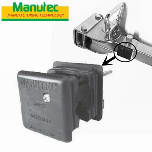 Manutec Trailer Drop Leg Side Gear Box Cap Covers Protector With Bolt ...