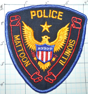 ILLINOIS, MATTOON POLICE DEPT PATCH | eBay