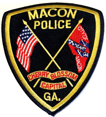 MACON, GEORGIA POLICE DEPARTMENT PATCH (PD11) | eBay
