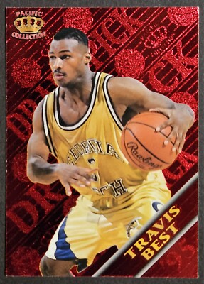 1995 Pacific Collection Draft Pick Red #11 Travis Best Rookie RC ...