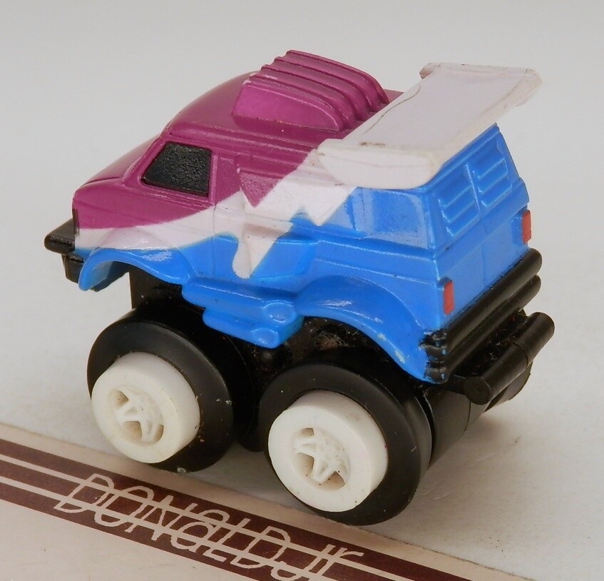Micro Machines Custom Van Stunt Maniacs 4x4 Mini Friction Car | eBay