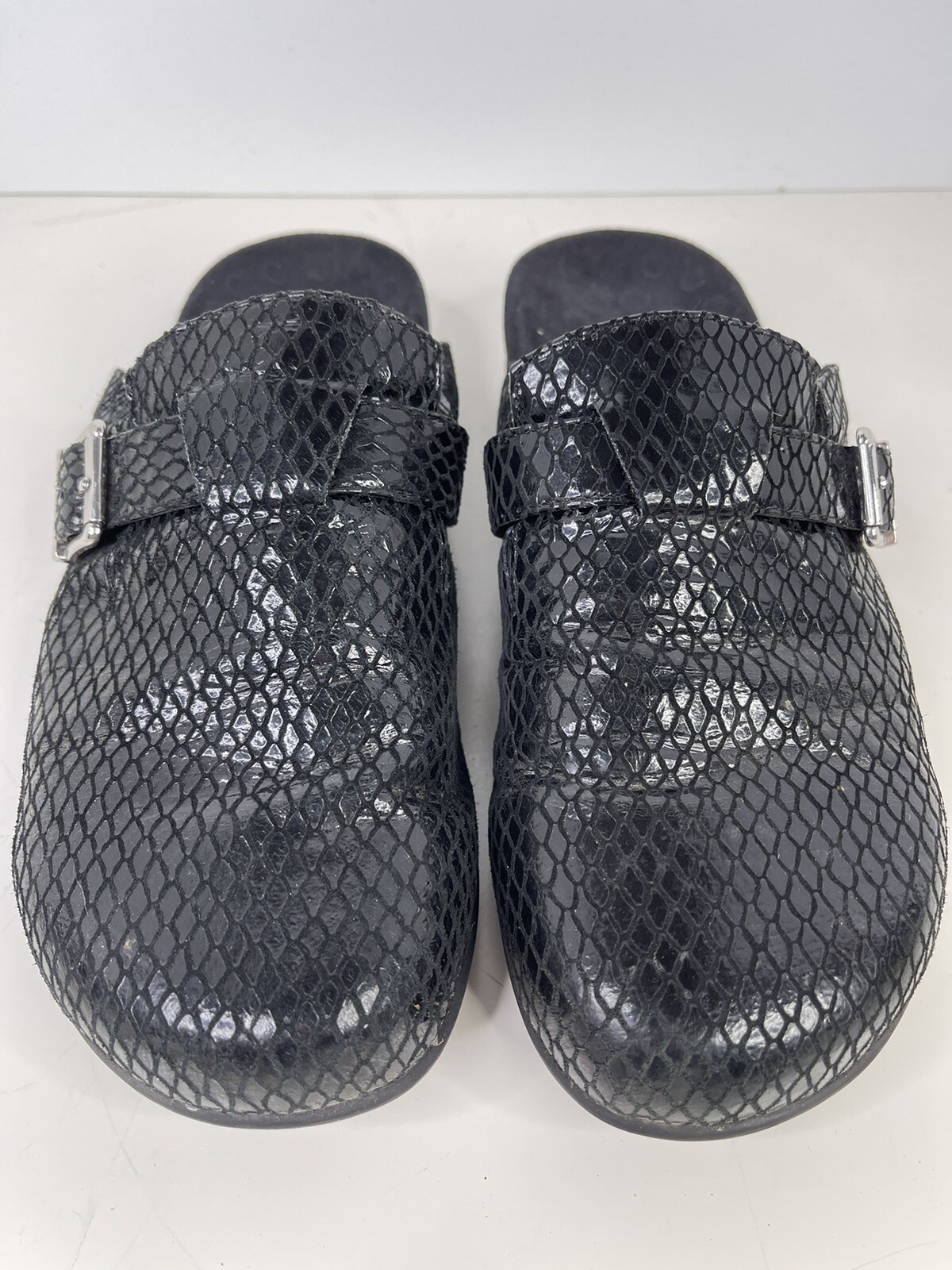 Vionic Mallory Mule Black Comfort Slide Mules Shoes Women’s Size 8 | eBay