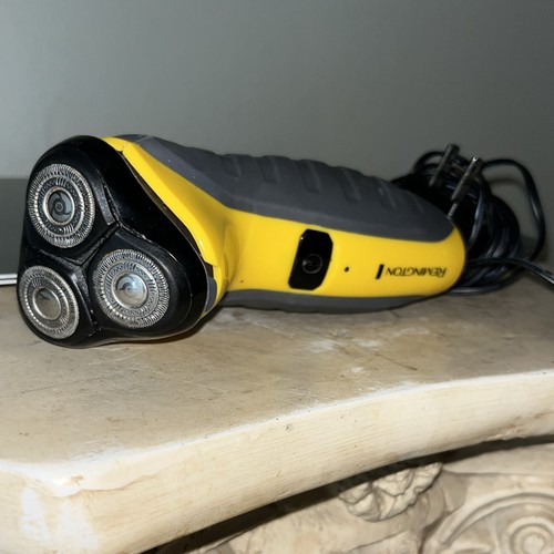 Remington R27A PA-0505N Yellow Rechargeable WETech Mens Cordless Rotary ...